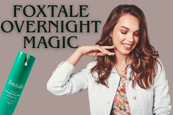 How to use foxtale overnight glow mask